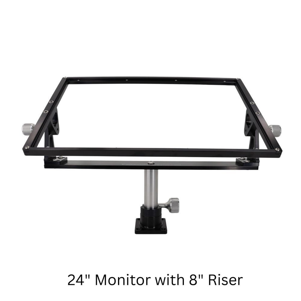 9000/9200 series Double Arm or Swivel Base Deck Mount with MEGA Mount ...
